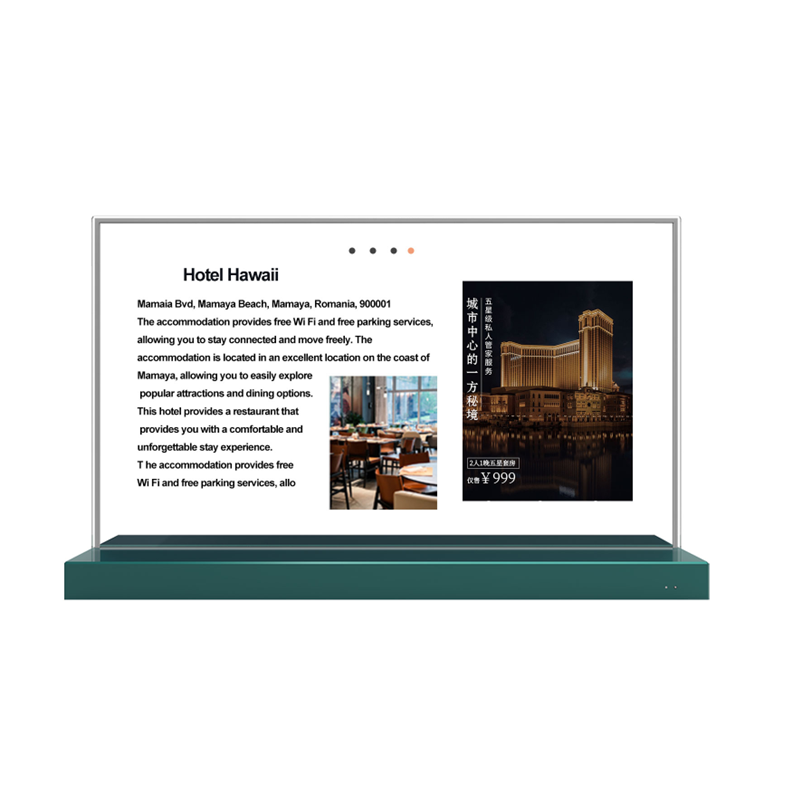 Transparent OLED Display | 30" to 77" transparent monitor | WARMERT