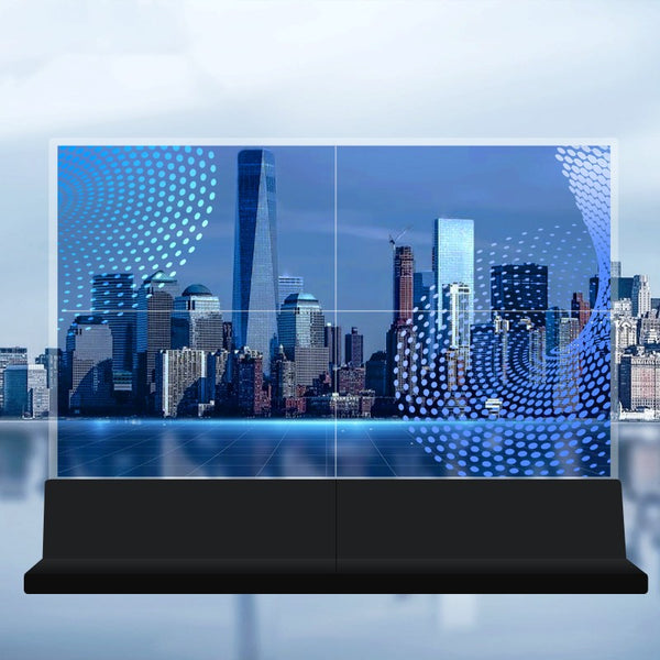 30" 49.3" & 55" transparent OLED video wall 1x2 1x3 2x2 and more – WARMERT